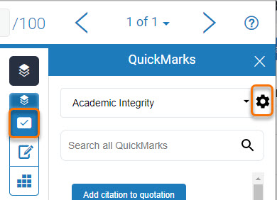 Turnitin: QuickMarks – Create a QuickMark Set - Technology Enhanced ...