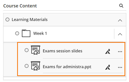Presenting files and Videos to students in Ultra courses - Technology ...