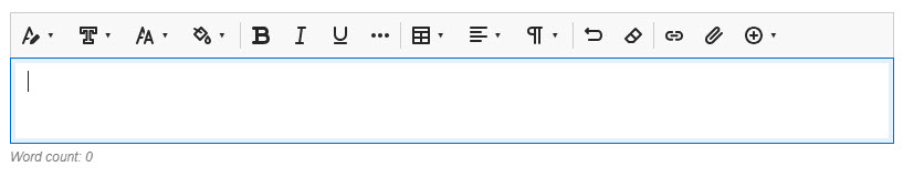 Ultra Text Editor - Technology Enhanced Learning Support for Staff