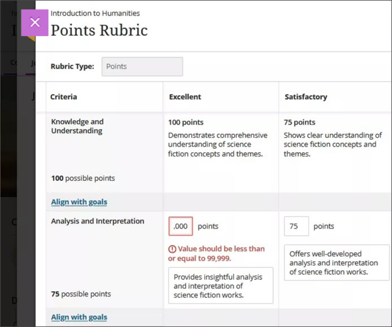 Creating and Managing Blackboard Rubrics - Technology Enhanced Learning ...