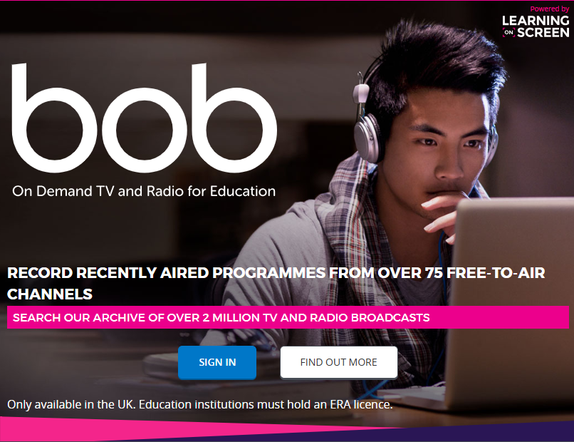 Blackboard: Linking to Box of Broadcasts - Technology Enhanced Learning Support for Staff