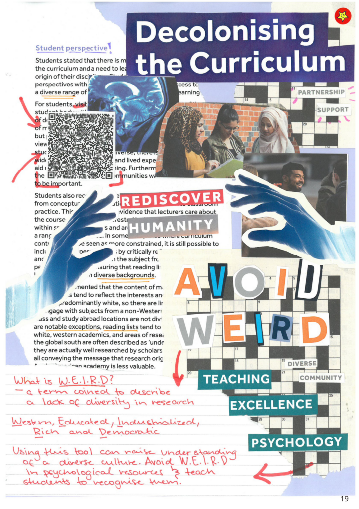 The Student Panel – Curriculum Framework