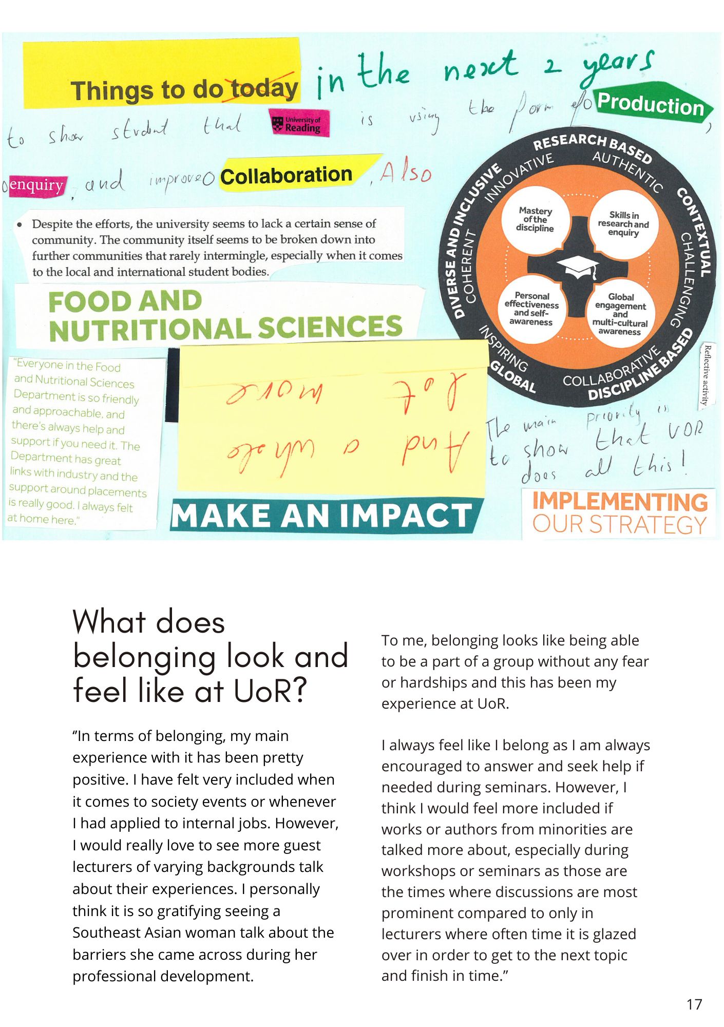 The Student Panel – Curriculum Framework