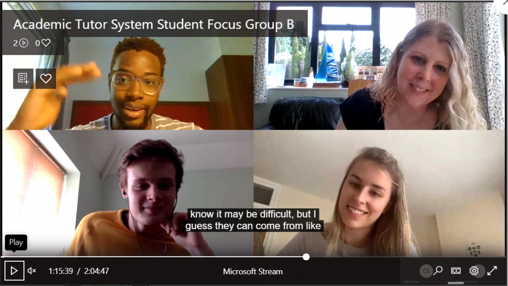 Running Virtual Focus Groups – Investigating the Student Experience of ...