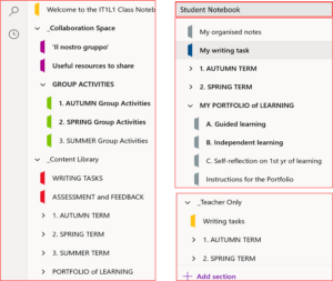 Enhancing and developing the use of OneNote Class Notebook beyond the ...
