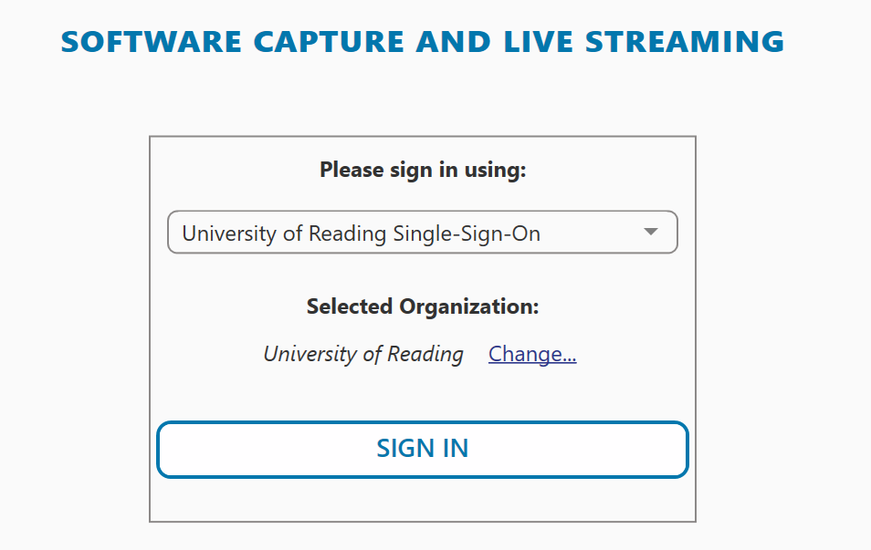 Single Sign On App Blackboard Help For Staff University Of Reading