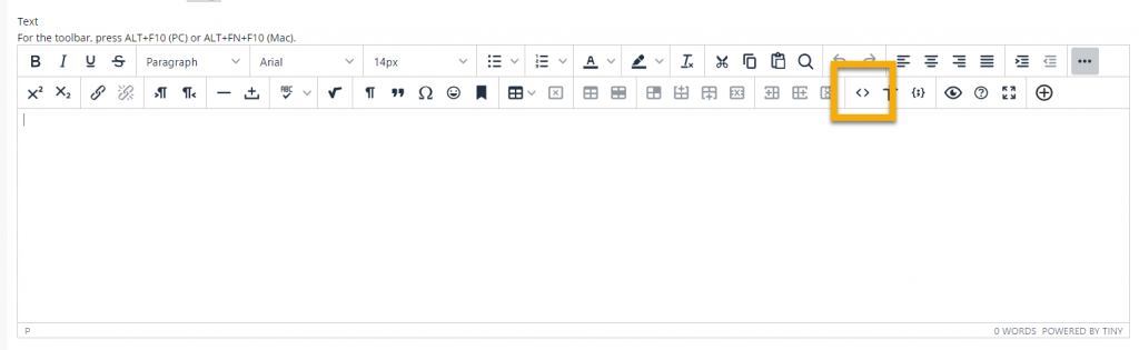 Updated Blackboard Content Editor - Technology Enhanced Learning
