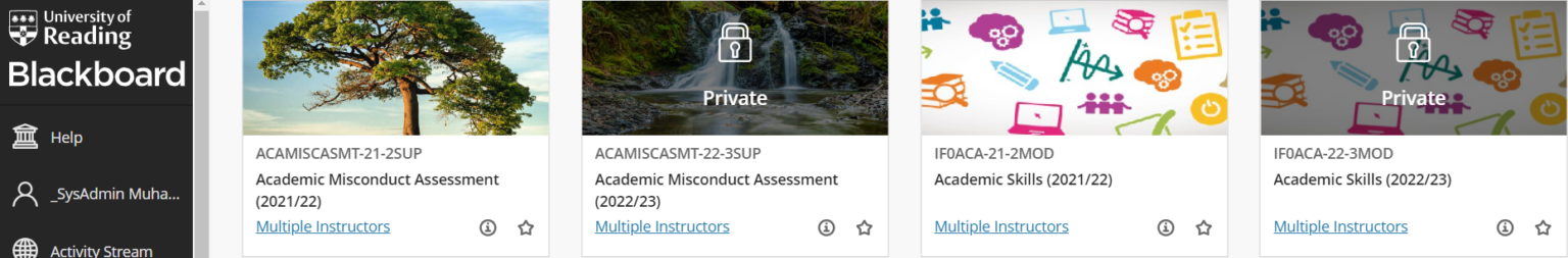 Blackboard Learn Ultra - Technology Enhanced Learning