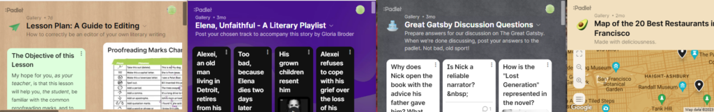 Using Padlet for Teaching - Technology Enhanced Learning