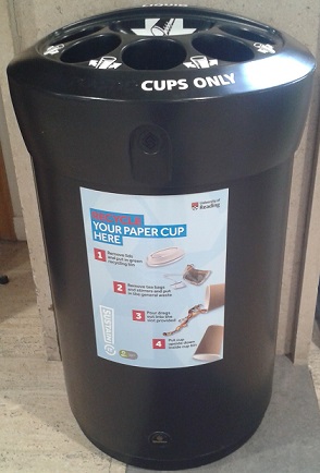 Paper cup recycling, and re-useable cups - Sustainability Services